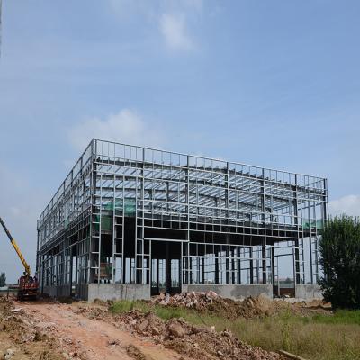 China Custom Steel Frame Factory Warehouse Q355B Structure for sale