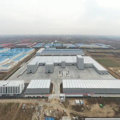 China Custom Steel Frame Factory Warehouse Q355B Structure for sale