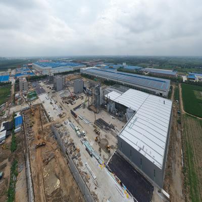 China Custom Steel Frame Factory Warehouse Q355B Structure for sale