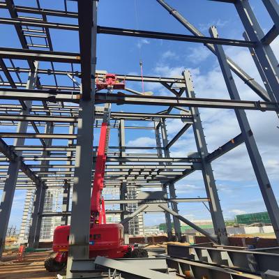 China Custom Steel Frame Factory Warehouse Q355B Structure for sale