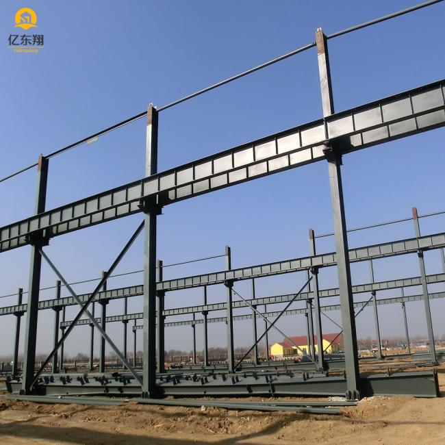 Steel structure construction detail