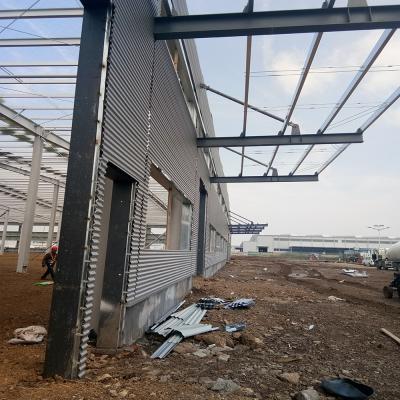 China Pre Engineered Steel Structure Factory Building Q235 Q355 for sale