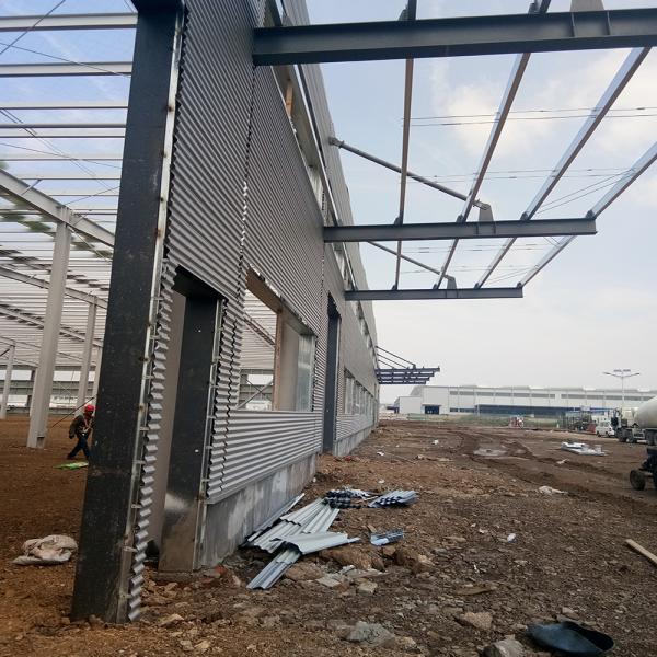 Quality Pre Engineered Steel Structure Factory Building Q235 Q355 for sale