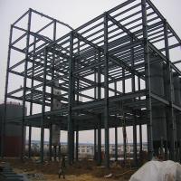 China Galvanized Steel Structure Hangar with Sandwich Panel Cladding - 50-70 Year Service Life, Q355/Q235 Steel Frame for sale