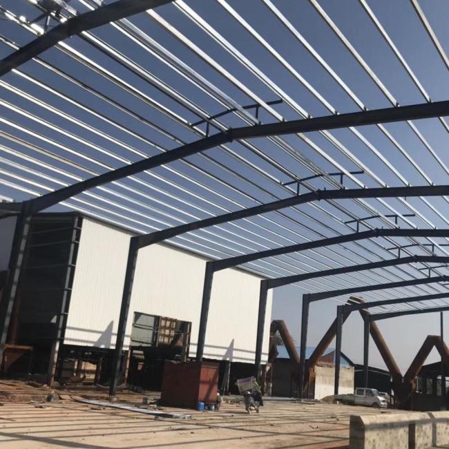 Steel Structure Shed exterior view