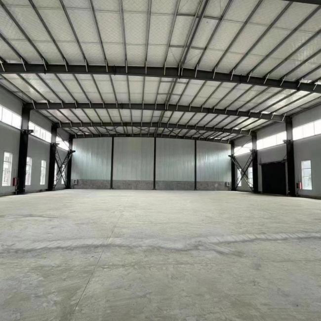 Steel Structure Shed interior view