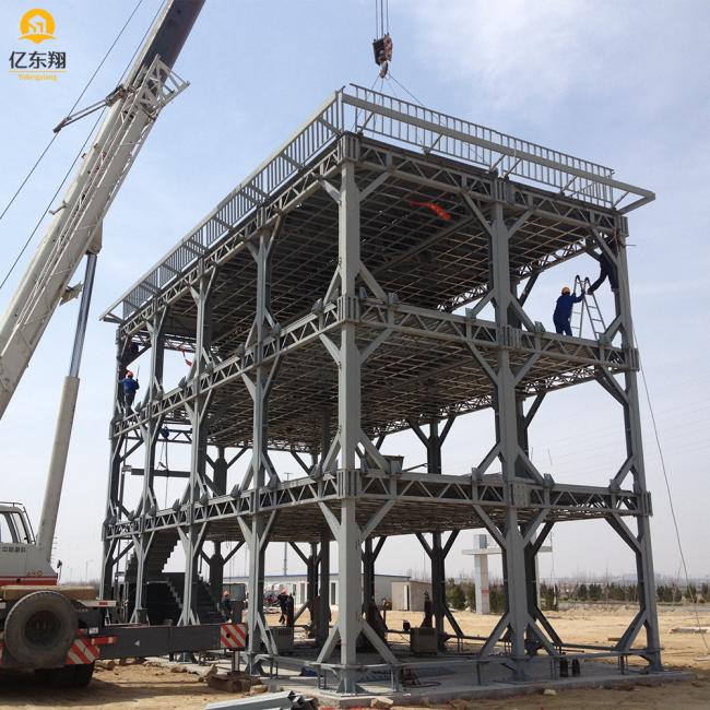 Interior view of steel structure building