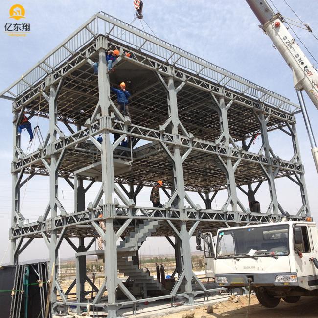 Construction process of prefabricated building