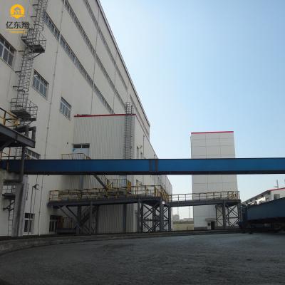China Fire Retardant Materials Used Steel Structure Warehouse Featuring Light Style Framework and 50 Years Life Time Suitable for Industrial for sale