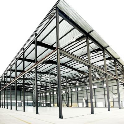 China SA 2.5 Shot Blasting Level Steel Structure Warehouse Featuring Industrial Design Style and 9 Points Seismic Protection for Industrial Storage for sale