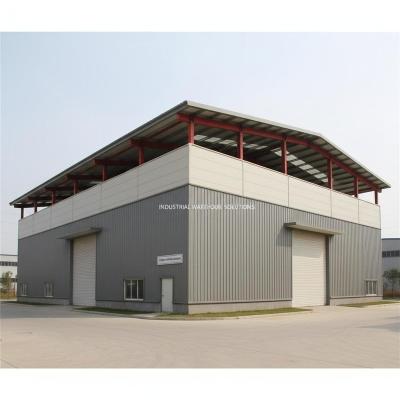 China Portal Frame Prefabricated Steel Structure Customized with Grade A Polycrystalline Solar Panel Providing and Energy Structural Solutions for sale