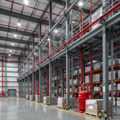 China Prefabricated Portal Frame Preassembled Steel Framework Ideal for Modular Construction Projects and Industrial Buildings for sale