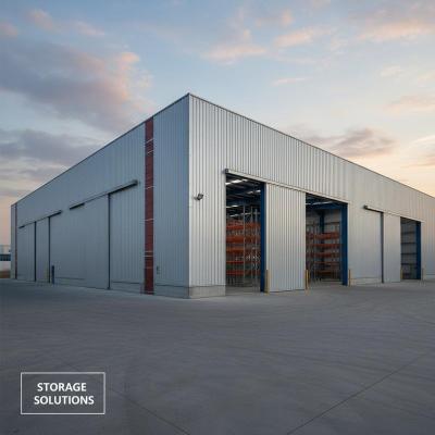 China Large Span 40M Clear Column Free Prefabricated Steel Structure Workshop with Crane Runway Beam Q355B for sale