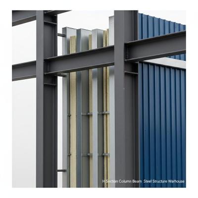 China Sandwich Panel Wall And Roof Prefabricated Steel Structure Customized Solar Panel Type Grade A Polycrystalline Designed For Commercial for sale