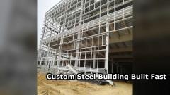 Custom H Beam Steel Structure Building