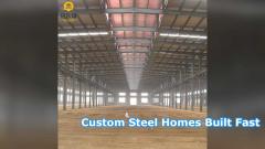 Custom Steel Structure Homes Fast & Affordable