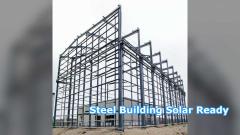 Steel Structure Rock Wool Cladding Solar Ready