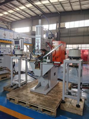 중국 충격 흡수 장치 엔드 캡 저항 용접기 (자동 공급 장치 2개 포함) 판매용