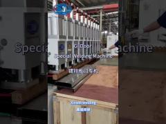 Gantry gegalvaniseerde deurrand projectie Multi Point Head Spot Welding Machine