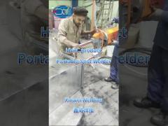 Soldador portátil Handheld Spot Welding Machine da arma do equipamento de Doubleside da cabeça dobro