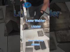 Máquina de soldadura de corte por soldador óptico de láser de fibra de aluminio de CNC portátil