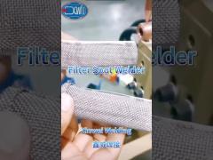 Lassen van filters van roestvrij staal van 0,5 mm met projectie- en puntlassen