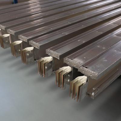 China Insulated Busbar Enclosed Electrical System Solid Copper with Aluminium Material for sale