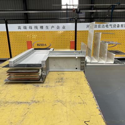 China IP54 IP66 Customized Bus Way Electrical Copper Low Voltage Cable Bus Duct for sale