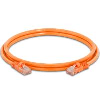 China Heatproof PVC Computer Patch Cable , Unshielded Ethernet Patch Cord for sale