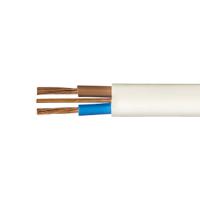 China PVC Copper Flat Twin Core Cable for sale