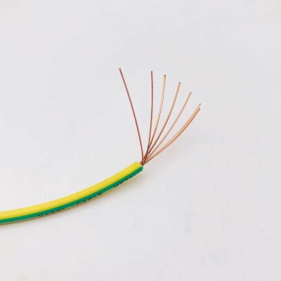 Cina Il singolo centro Heatproof antiusura ha isolato il cavo, cavo unipolare multicolore del PVC in vendita