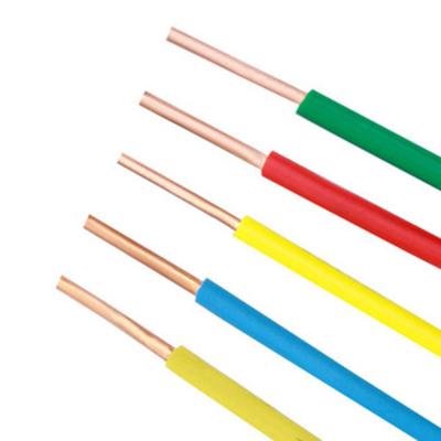 Cina singolo anticorrosivo multicolore del cavo isolato del PVC del centro 750V termoresistente in vendita