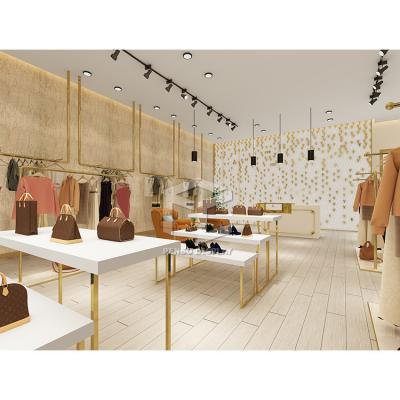 Cina Il negozio di qualità superiore dell'abbigliamento visualizza densamente il MDF della mobilia 20mm in vendita
