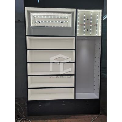 China Anzeigen-Regale 20mm MDF Skincare für das kosmetische Baumwollverpacken des Geschäfts-EPE zu verkaufen