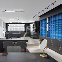 China MDF Optical Shop Display Cabinets for sale