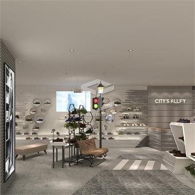 Cina Cotone di EPE che imballa lo scaffale montabile della scarpa di Slatwall di progettazione del monomero del portascarpe in vendita