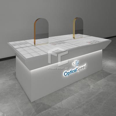 China MDF Optische van het de Kabinetten 3D Metaal van de Winkelvertoning Optische de Vertoningsshowcase voor Eyewear Te koop