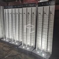 China Laminate Sunglass Wall Display Case For Optical Store for sale