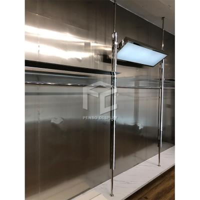 Cina Mobilia rivestita del deposito dell'esposizione della polvere dello scaffale di esposizione dell'abbigliamento di CNC in vendita