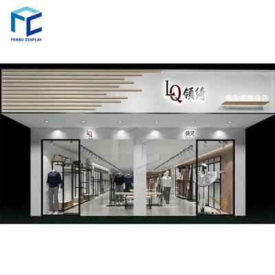 Cina I vestiti di legno di colore dorato nero visualizzano lo scaffale per interior design del negozio in vendita