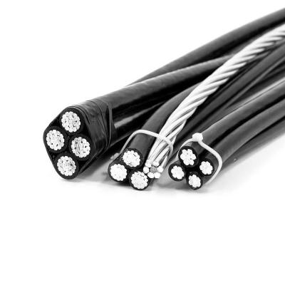 China 2 Cores Duplex Aerial Bundled Cable Overhead Power Transmission Line for sale