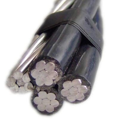 China 2 0 Quadruplex Overhead XLPE Insulated Cable For Power Transmission for sale