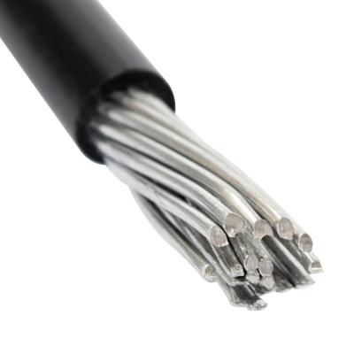 China LV Aluminum Service Drop Wire 1 Core Abc Overhead Cable for sale