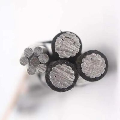 China Overhead Twisted Aluminum Aerial ABC Cable Aerial Bundled Electrical Cable for sale
