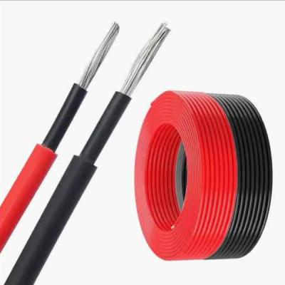 China XLPE Solar PV Cable 4mm2 to 16mm2 Copper Conductor for Solar Stations for sale