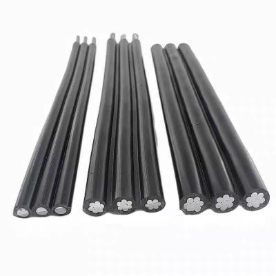China Solid PE Insulated Overhead Electric Power Cable Wires Copper Stranded Conductor IP67 Rated 1KV-10KV for RoHS for sale