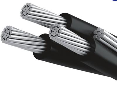 China PVC PE XLPE Insulated 0.6/1KV Aerial Bundled Cable for sale
