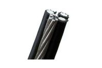 China Triplex LV ABC Overhead Distribution Cable 0.6/1kV with XLPE Insulation and ACSR Messenger Wire for sale