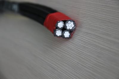China 4 Core Aerial Bundled Cable 1000V Quadruplex Overhead Wire for sale