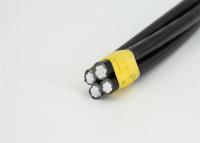 China Triplex ABC Cable XLPE / PE Insulation Overhead Aluminum Cable for sale